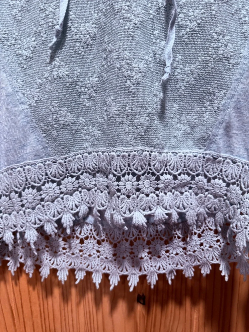 Jolt | Tops | Jolt Crochet Lace Knitted Hooded Pull Over Top Sweater ...